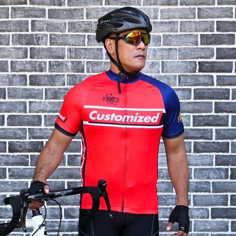 Men’s Custom Cycling Jersey || Personalized Cycling T-Shirt with ...