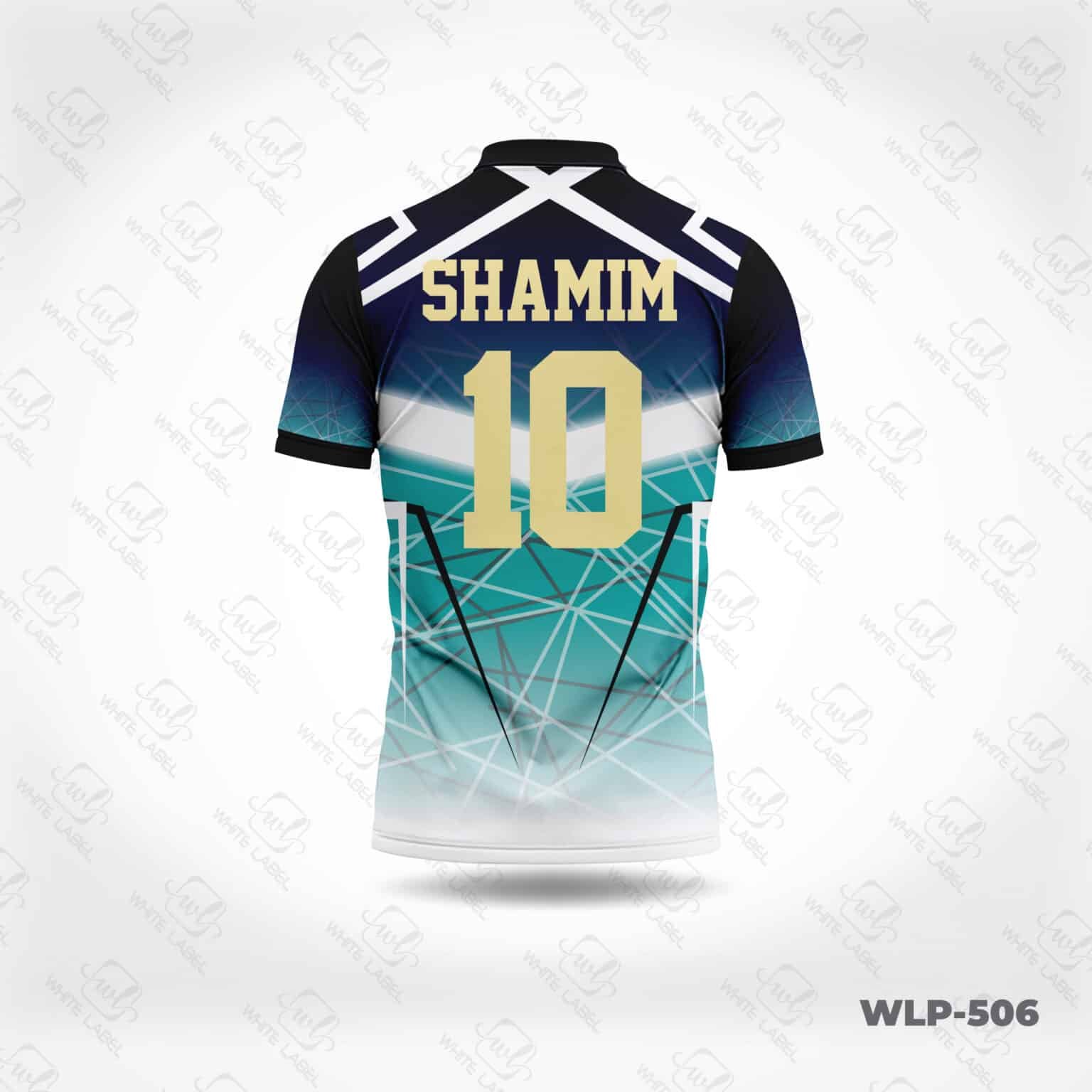 Custom Cricket Jersey Design with Sublimation Clothing
