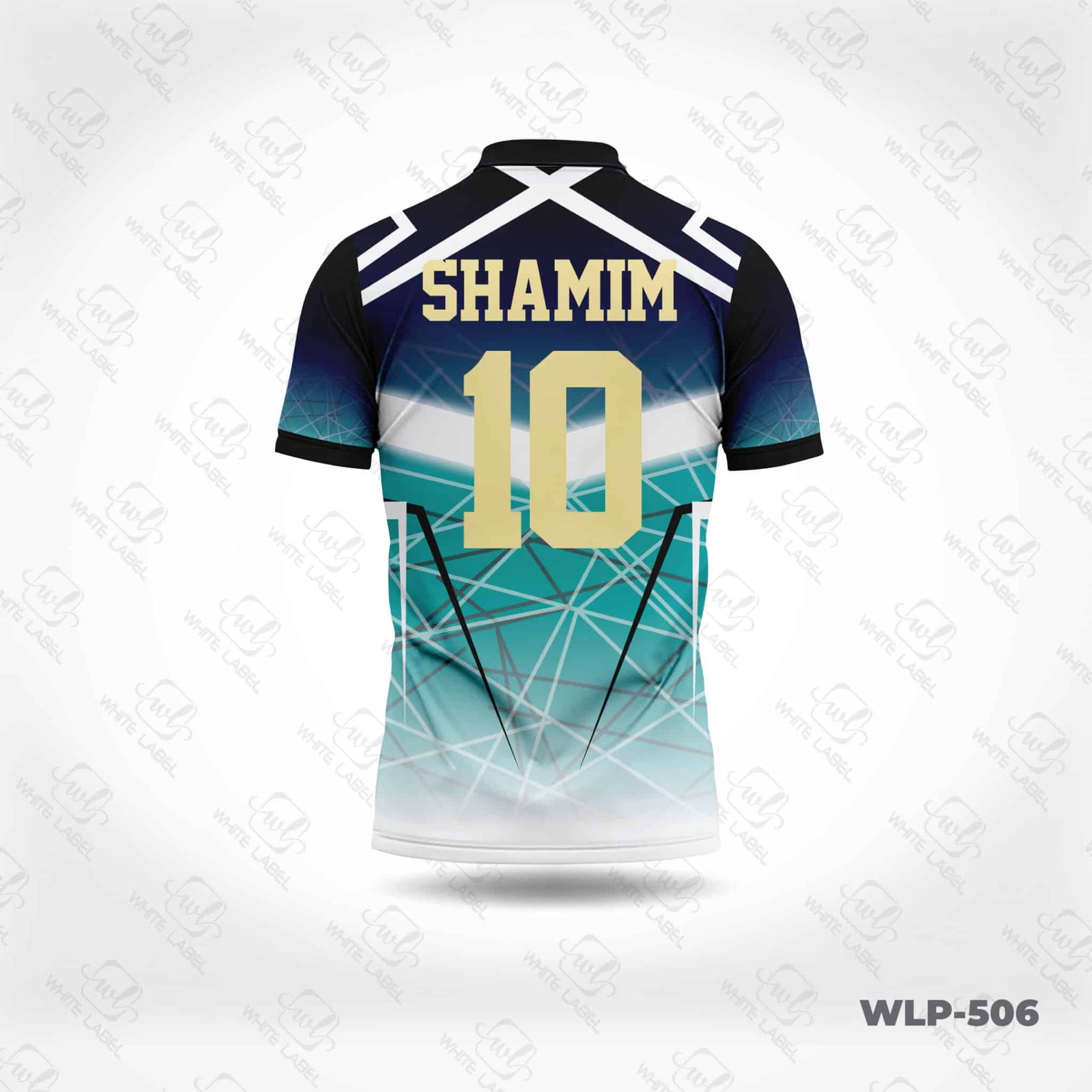 Custom Cricket Jersey Design with Sublimation Clothing