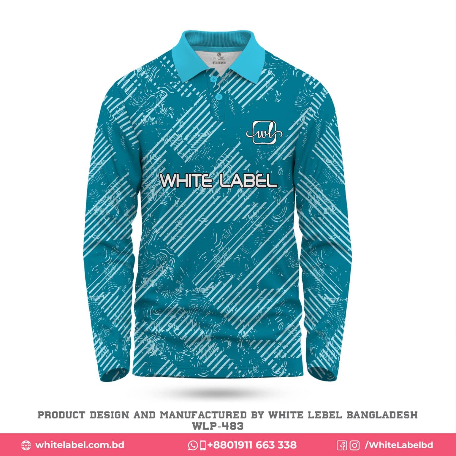Cricket Jersey Design Full Hand with Name and Number Wear